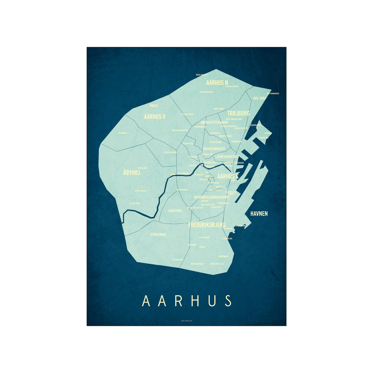 Aarhus Map - Nat – Wonderhagen
